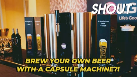 LG’s Beer Capsule Machine Lets You Brew Your Own Beer From Home! – SHOUT